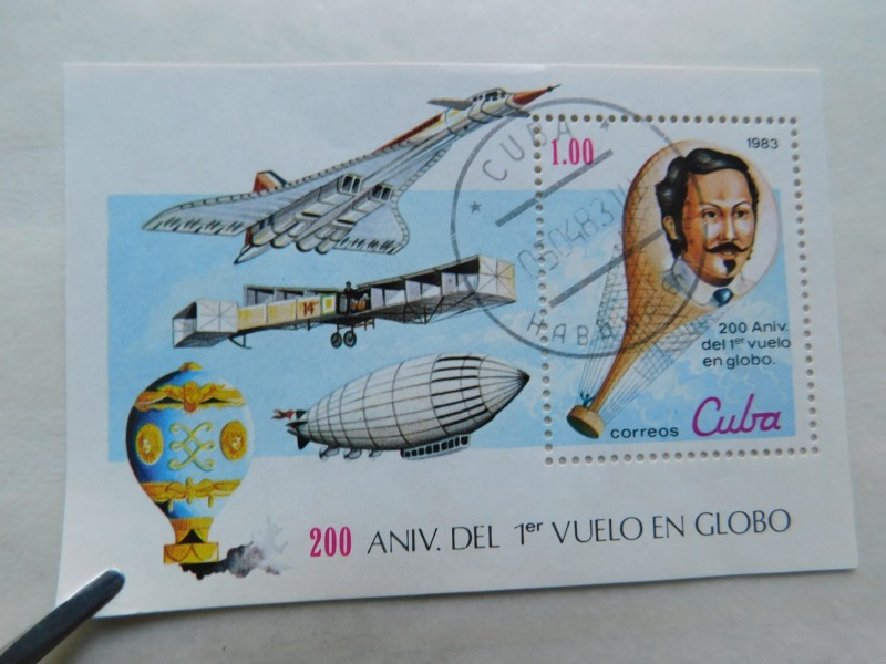 CORREOS DE CUBA 1983 BLOK