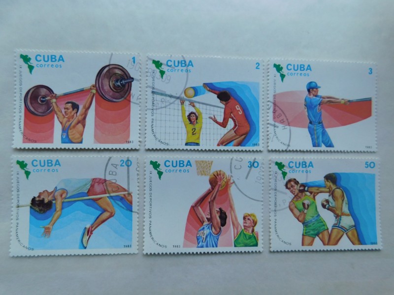 CORREOS DE CUBA 1983 KOMPLET SERIJA