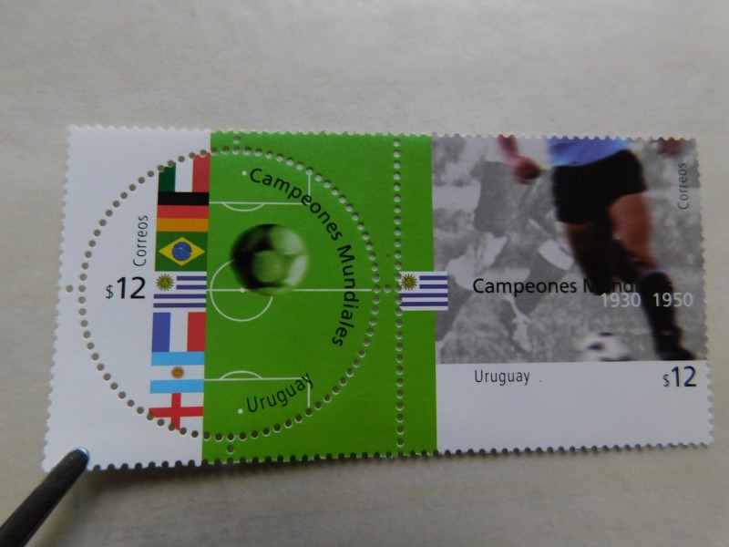 CORREOS DEL URUGUAY FIFA 2002 KOMPLET ČISTA SERIJA