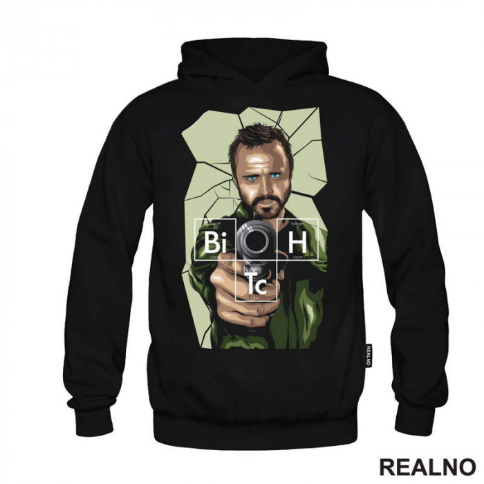 BITCH - JESSE PINKMAN - GUN POINT - BREAKING BAD - DUKS