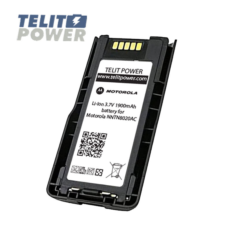 Baterija NNTN8020AC Li-Ion 3.7V 1900mAh HITACHI za radio stanicu MOTOROLA MTP310