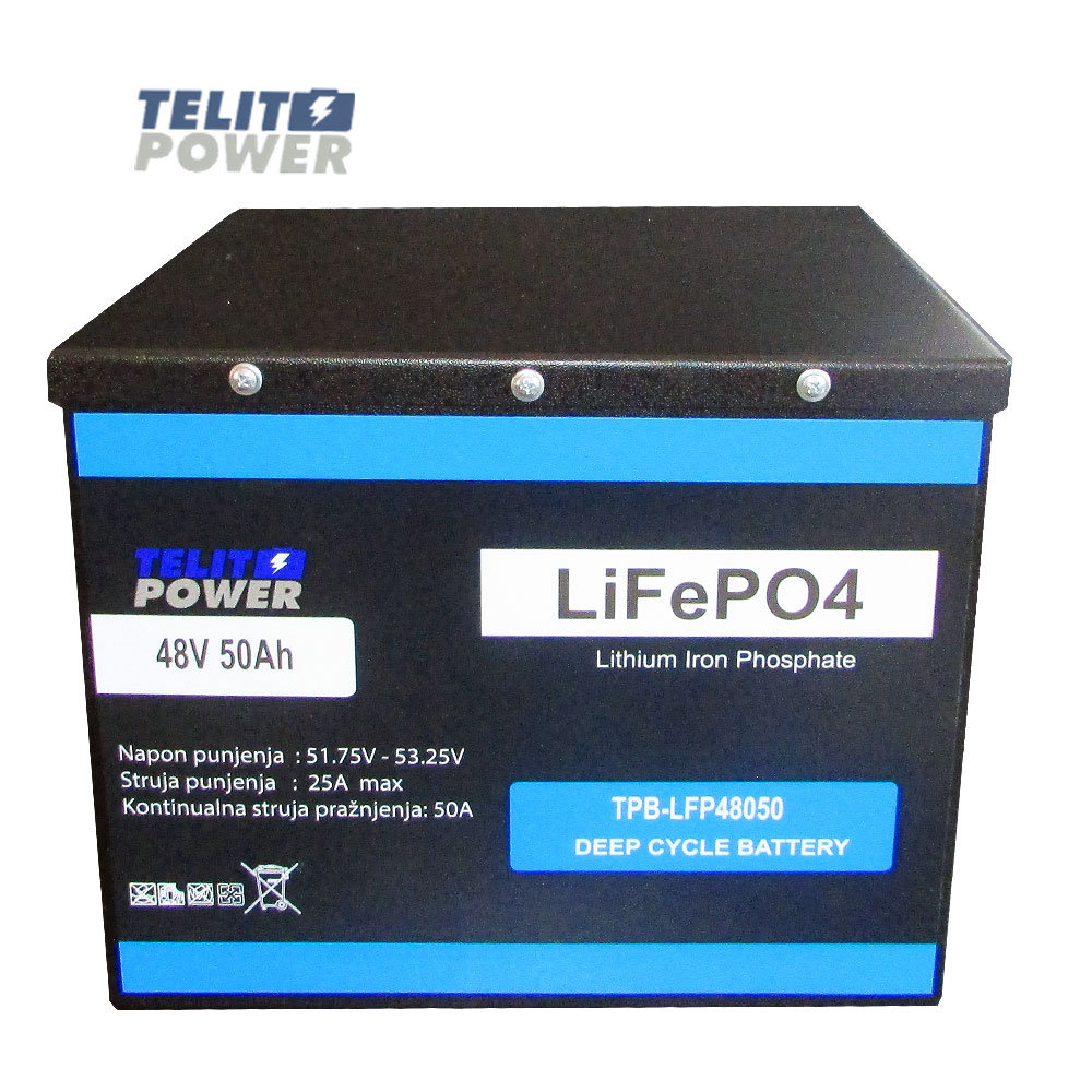 Akumulator u metalnom kućištu 48V 50Ah TPB-LFP48050 LiFePO4