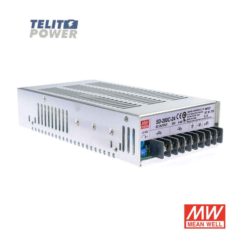 200W DC/DC pretvarač SD-200C-24 MEAN WELL