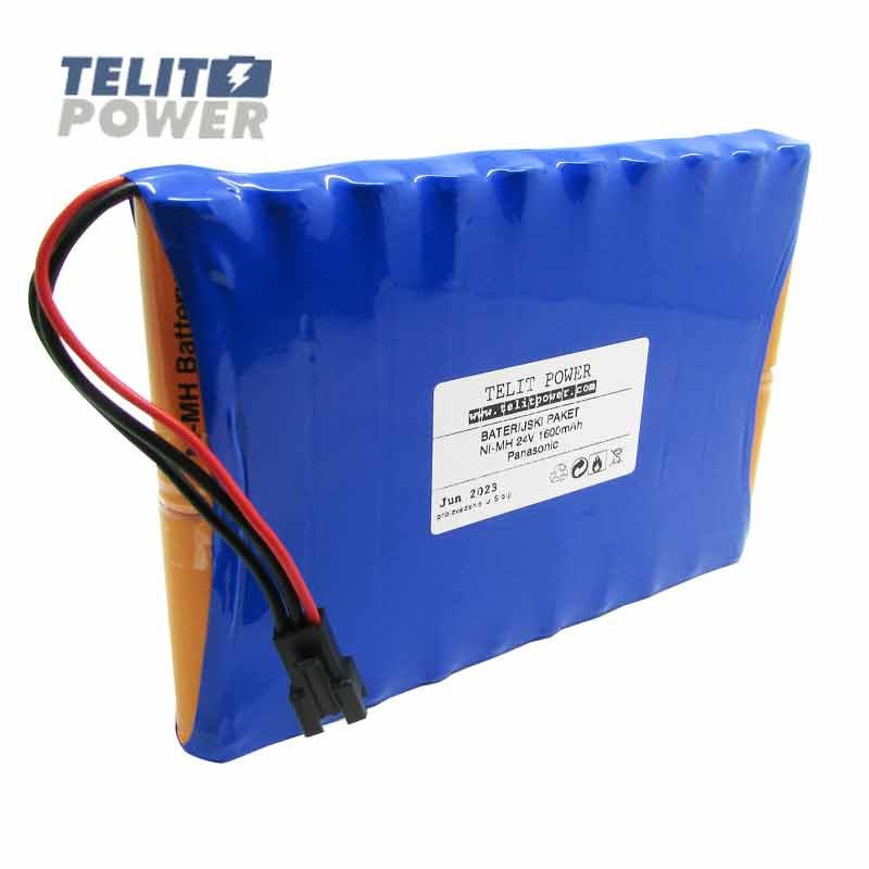 Baterija NiMH 24V 1600mAh Panasonic 350100174 za TRISMED CARDIPIA 400 EKG