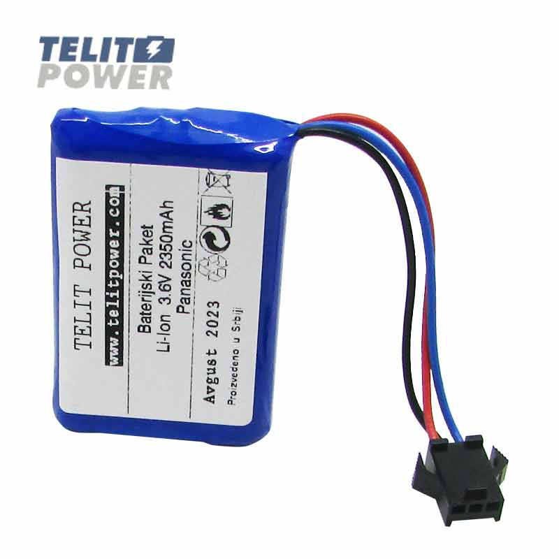 Baterijski paket 3.6V 2350mAh Li-Ion Panasonic za Galeb GE 10 BOX