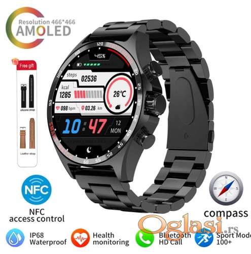 SK27 Smartwatch – Bluetoth,NFC,Kompas,AI Voice