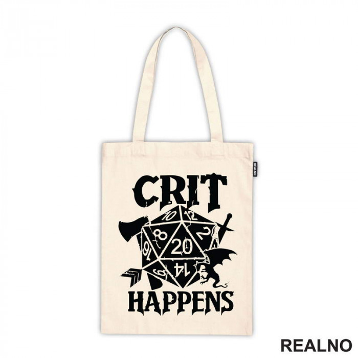 CRIT HAPPENS - D&D - DUNGEONS AND DRAGONS - CEGER