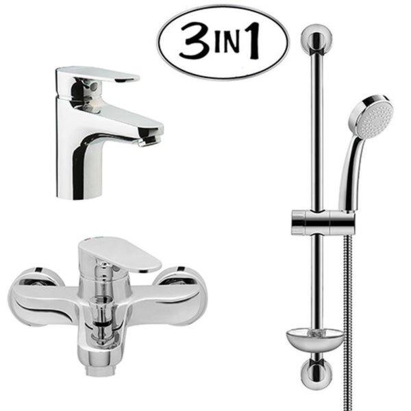 HERZ INFINITY SET BATERIJA ZA KADU I LAVABO 00069/