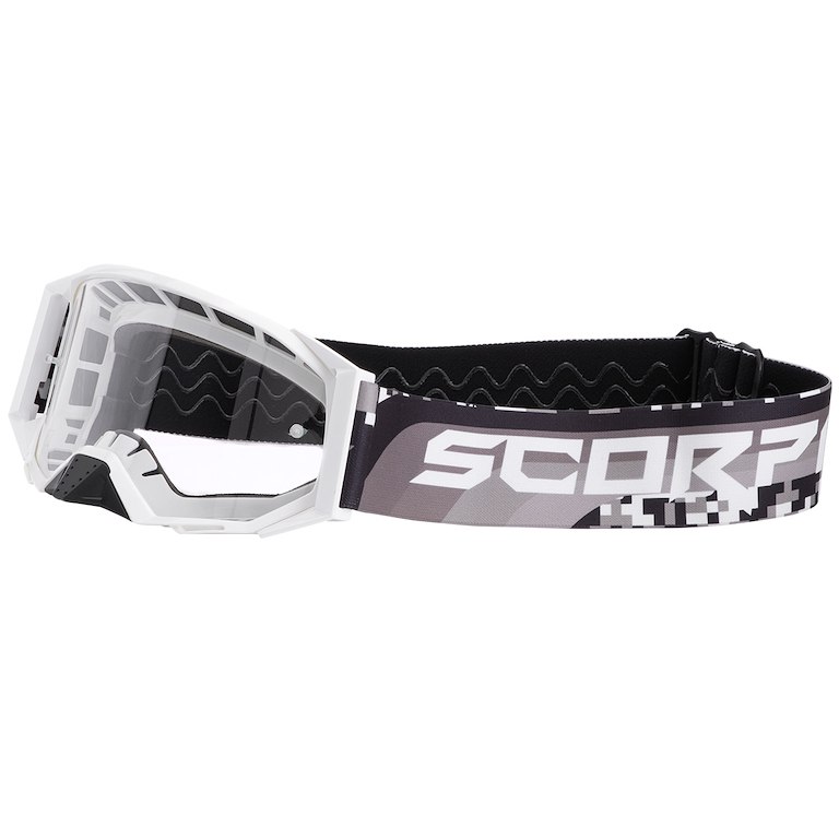 GOGGLE E24 White Black naocare