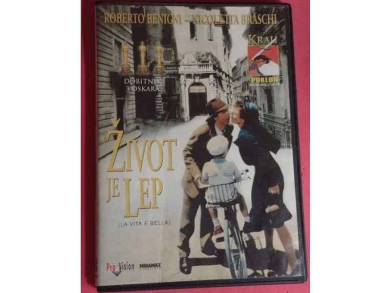 DVD Zivot je lep