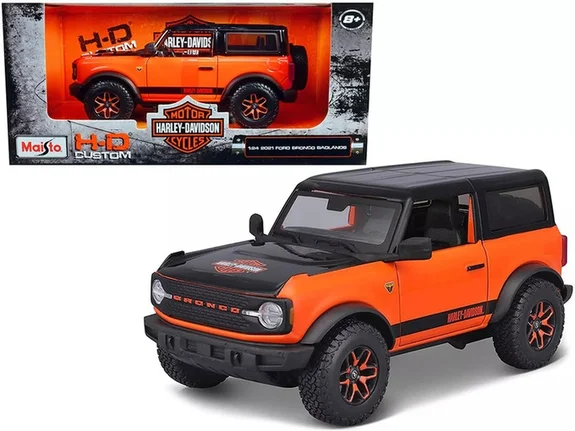 Maisto Auto 1:24 H-D Custom 2021 Ford Bronco Badlands 32272