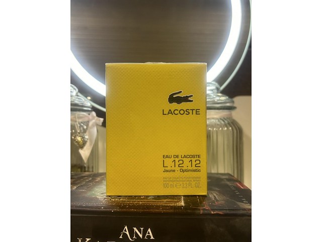 Lacoste L.12.12 Jaune Optimistic