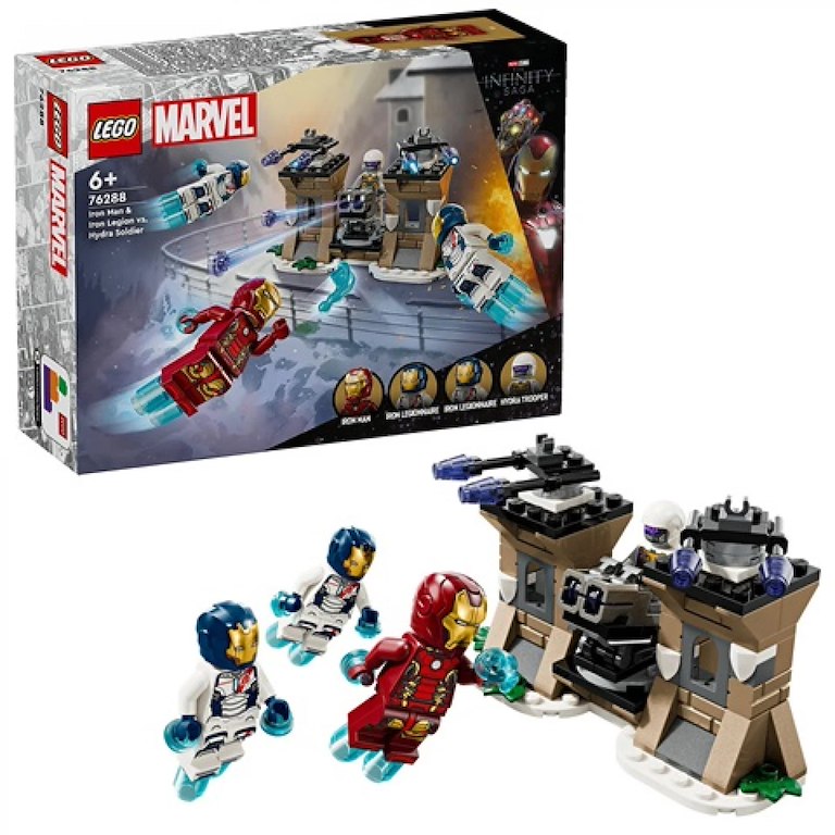 LEGO SUPER HEROES IRON MAN AND IRON LEGION