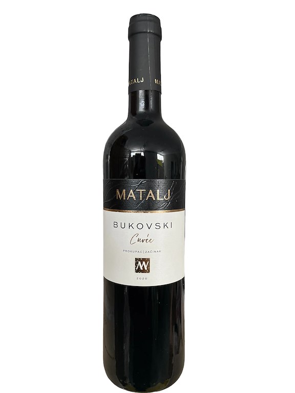 CRVENO VINO BUKOVSKI CUVEE ZAČINSKI MATALJ 0,75l