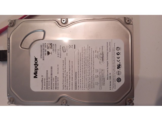 Hard disc SATA 160 GB