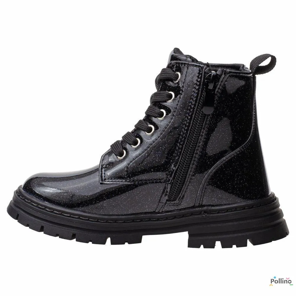 POLLINO STRADA CIZMA 24FW0878 NERO LACK