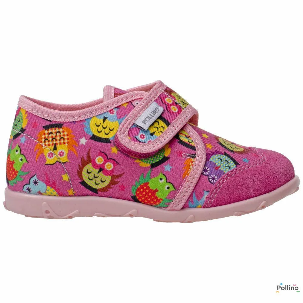 POLLINO PATOFNA PO654 OWL FUXIA