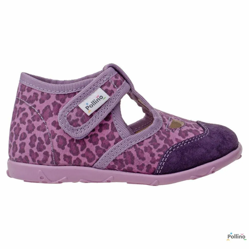 POLLINO PATOFNA PO835 VIOLA LEOPARD