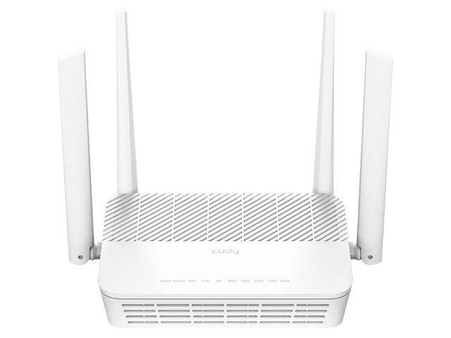 Cudy WR3000S, AX3000 10/100/100M Gigabit Mesh Wi-Fi 6 Router 2,4/5Ghz White