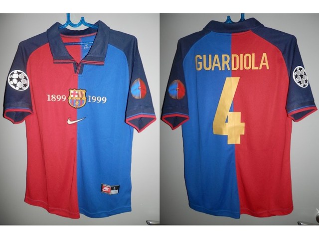 Barcelona dres 1999-2000 Pep Guardiola 4