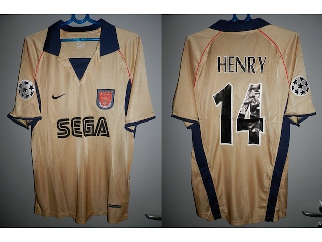 Arsenal dres 2001-03 Thierry Henry 14 (Gostujući dres)