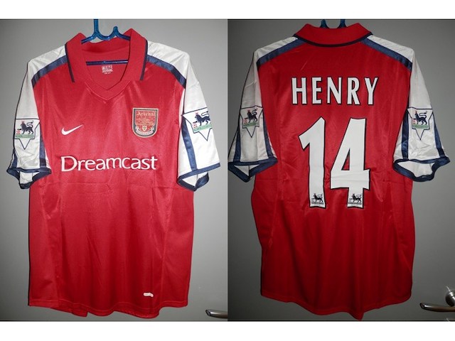 Arsenal dres 1999-02 Thierry Henry 14