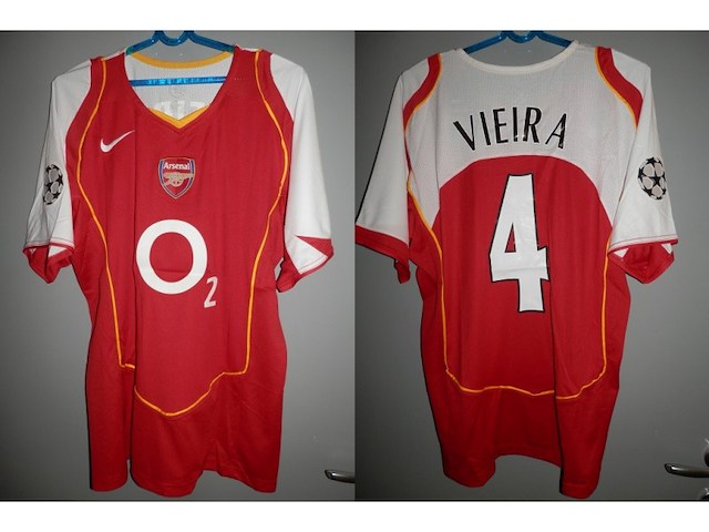 Arsenal dres 2004-05 Patrick Vieira 4