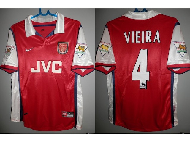 Arsenal dres 1998-99 Patrick Vieira 4