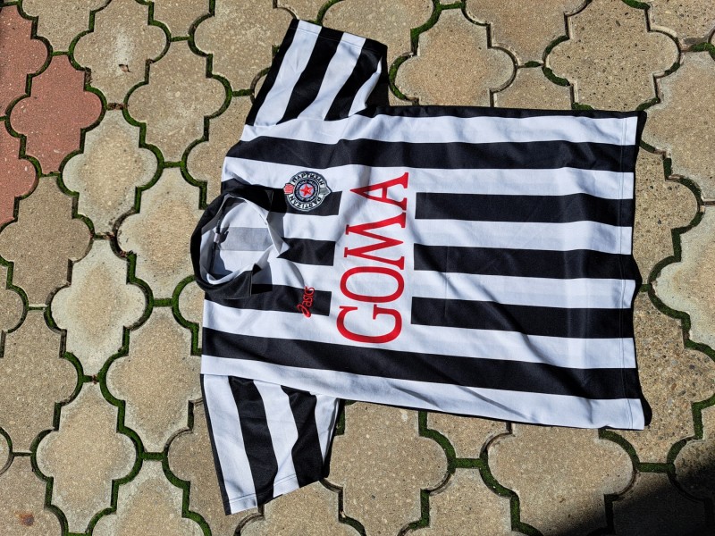 Goma retro veći dres FK Partizan Beograd