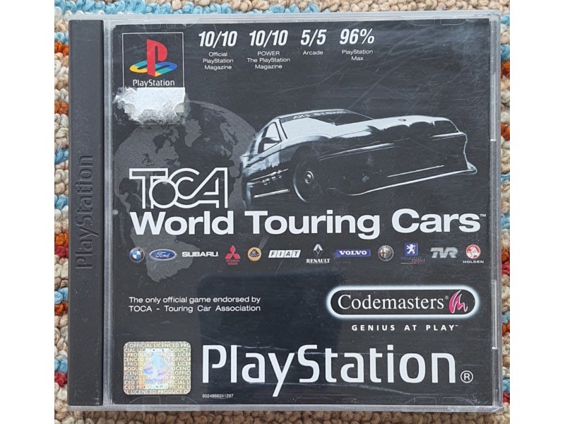 PS1 - Toca World Touring Cars