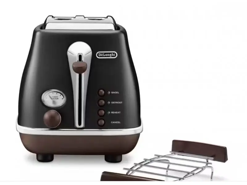 De'Longhi CTOV2103.BK Toster, 900W, Crni