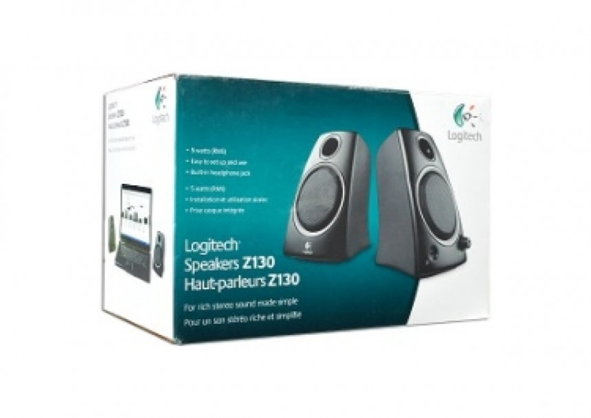 Zvučnik LOGITECH Z130 2.0/5W/crna