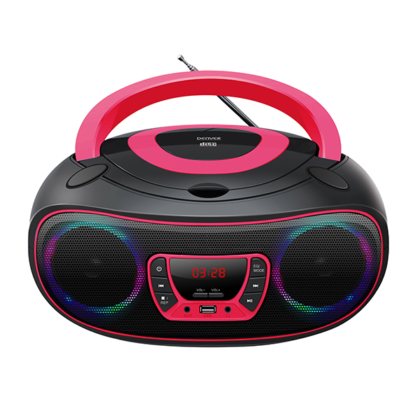 Radio CD uređaj TCL-212BT PINK DENVER 30470