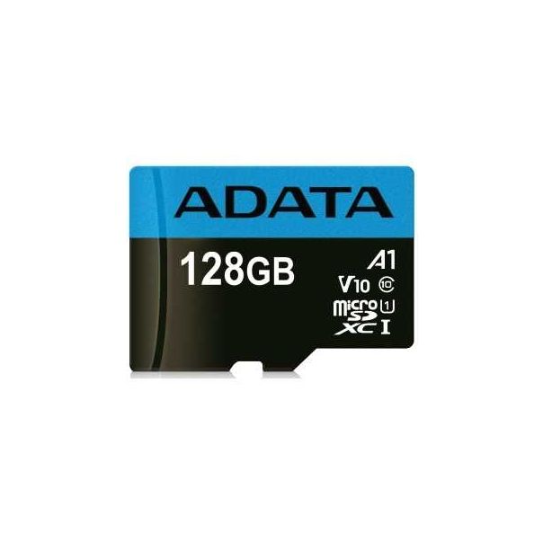 A-DATA Memorijska kartica UHS-I MicroSDXC 128GB class 10 + adapter AUSDX128GUICL10A1-RA1