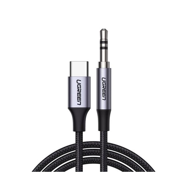 UGREEN Audio kabl sa čipom USB-C na 3.5mm CM450, crna