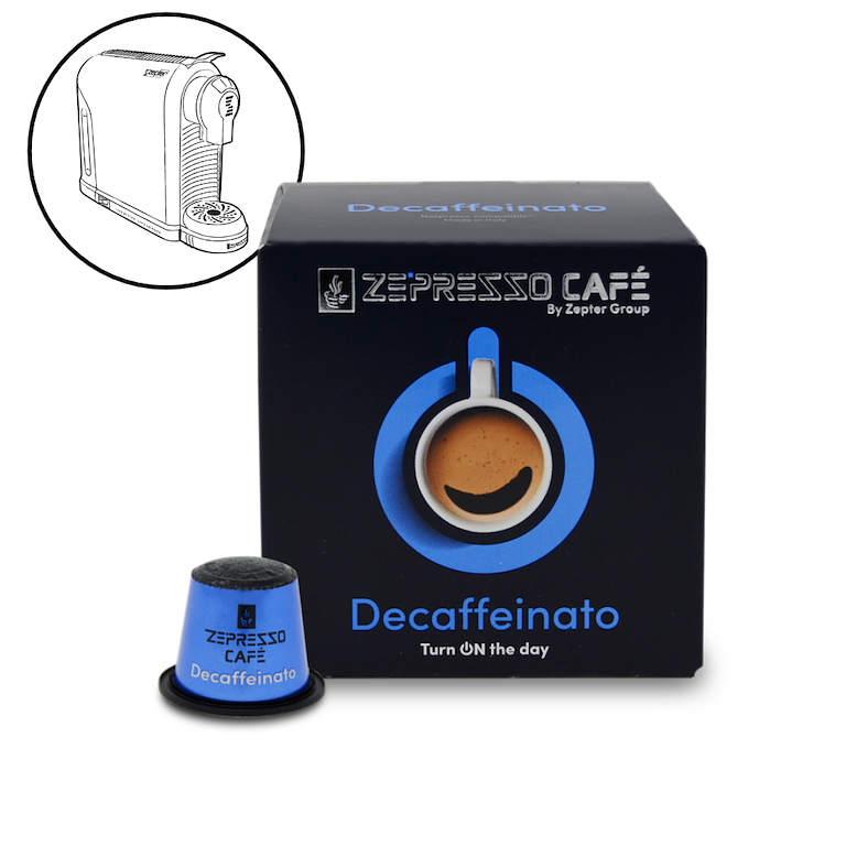 ZEPRESSO CAFE - DECAFFEINATO, 10 KAPSULA