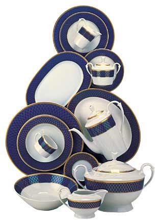 SET ZA RUČAVANJE/KAFU COBALT ROYAL