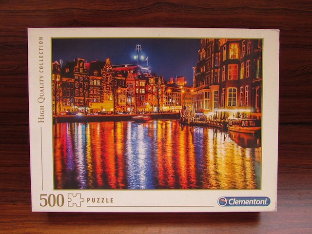 Puzzle Clementoni 500 delova (Amsterdam)