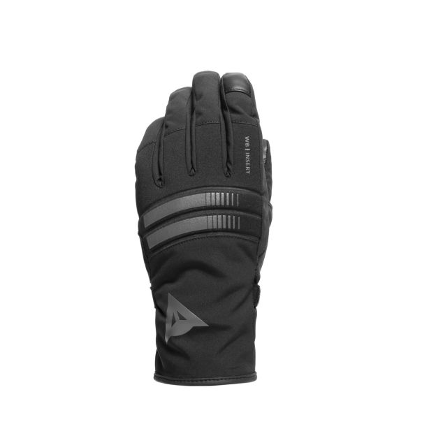 DAINESE Plaza 3 žen d-dry rukavice crn/tmn-siv s