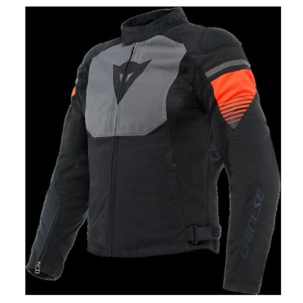 DAINESE Air fast tex jakna crn/siv/crv-flu 52