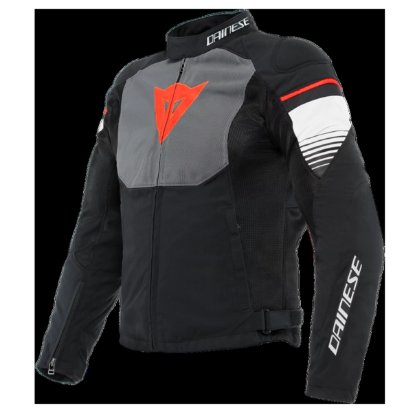 DAINESE Air fast tex jakna crn/siv/bel 56