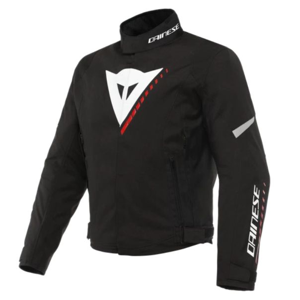 DAINESE Veloce d-dry jakna crn/bel/crv 58