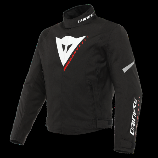 DAINESE Veloce d-dry jakna crn/bel/crv 52