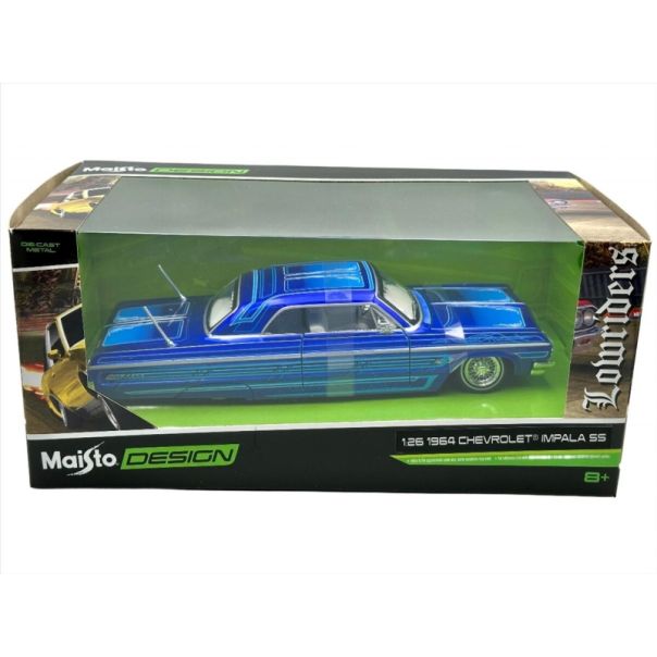 MAISTO Metalni model autića 1:26 Design Lowriders 1964 Chevrolet Impala 32547