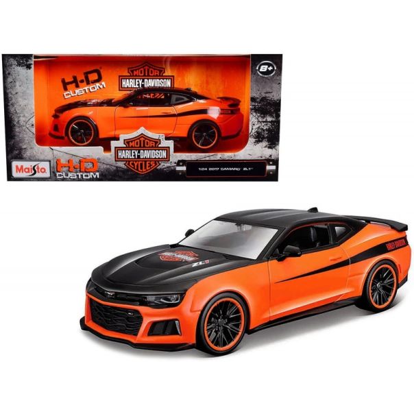 MAISTO Automobil 1:24 Harley-Davidson Custom 2017 Camaro ZL1 32271