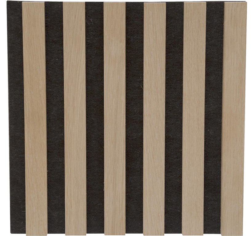 Lamelna ploca MDF/filc Natural 2,1x30x265cm