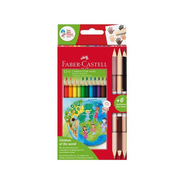 Drvene bojice Faber Castell Children of the world 1/12 201744