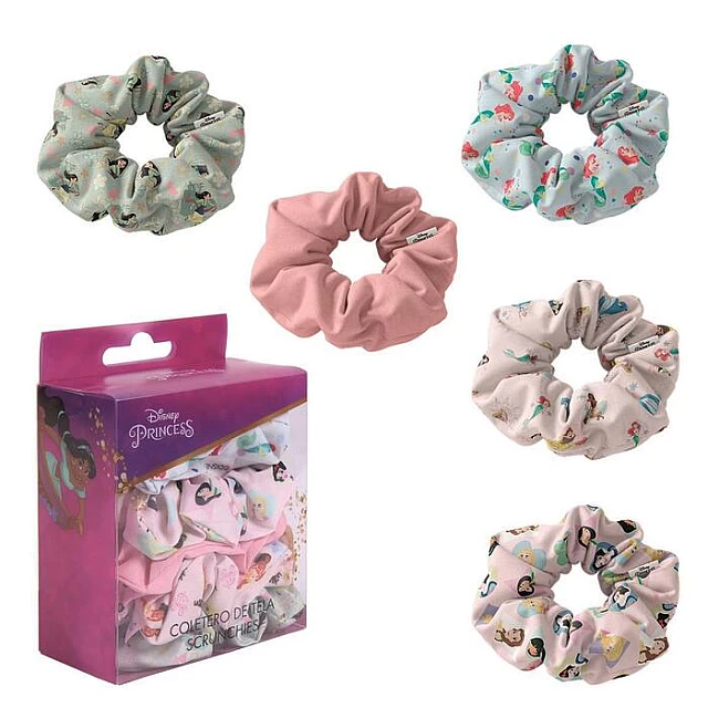 Gumice za Kosu Disney Princess - Scrunchies Set 5/1