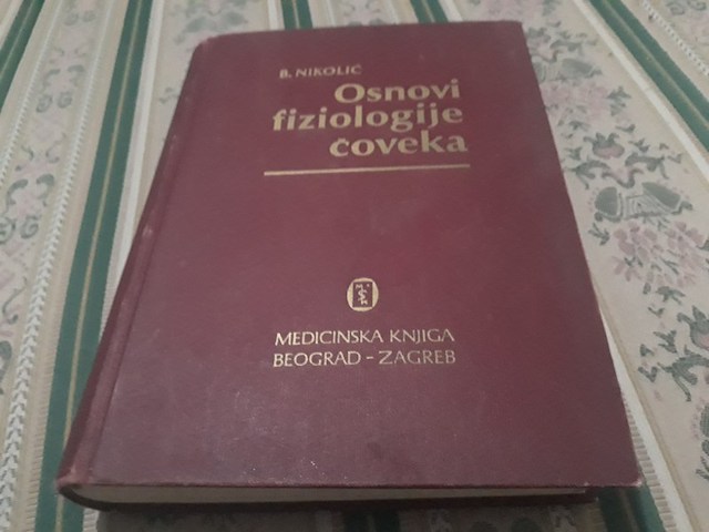 Osnovi fiziologije čoveka B. Nikolić