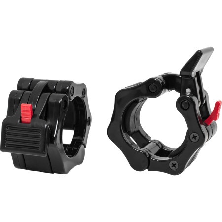 Gorilla Sports "Flip Lock" osigurači za olimpijsku šipku 50/51 mm ( 100824-00004-0074 )
Matice za bezbedan powerlifting trening i brze promene opterećenja